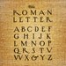 Printable Graphic Roman Style Letters by VintageRetroAntique