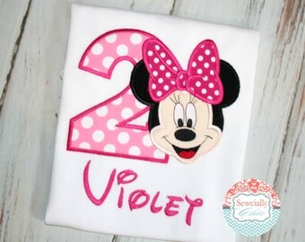 Minnie applique | Etsy