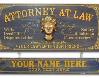 Law office sign | Etsy