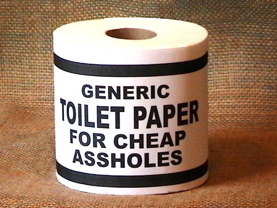 Generic Toilet Paper for Cheap People Wrapper PDF Download