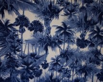 Unique palm tree fabric related items | Etsy