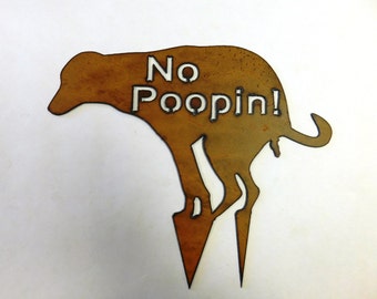 Poop sign | Etsy