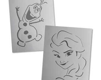 Frozen stencil | Etsy