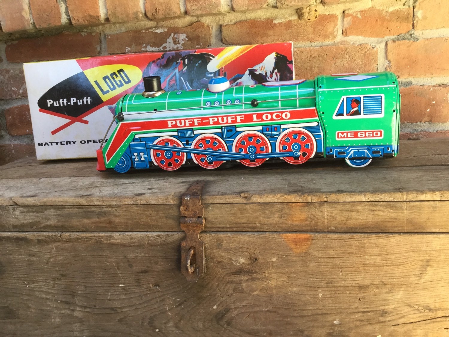 Puff Puff Loco Toy Train Battery Operated Mystery Action