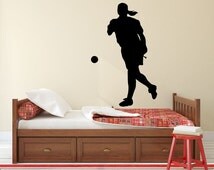 Popular items for softball wall decal on Etsy