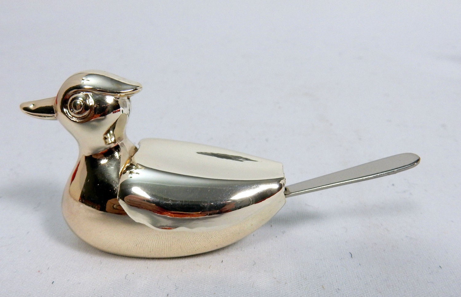 Vintage Duck Mustard Pot and Spoon Silver Collection – Haute Juice