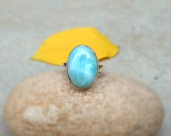 Larimar ring | Etsy