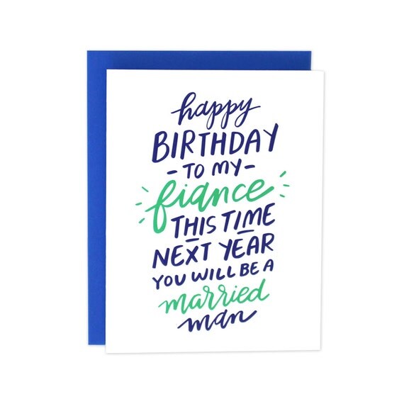 Fiance Birthday Birthday Fiance Fiance Birthday Card Fiance