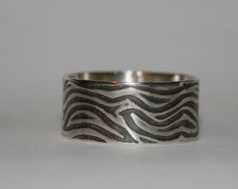 Sterling silver wood | Etsy