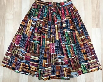 Library skirt | Etsy