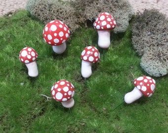 Fake mushrooms | Etsy