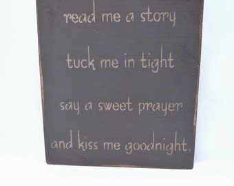 Read me a story sign | Etsy