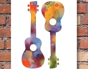Ukulele art | Etsy