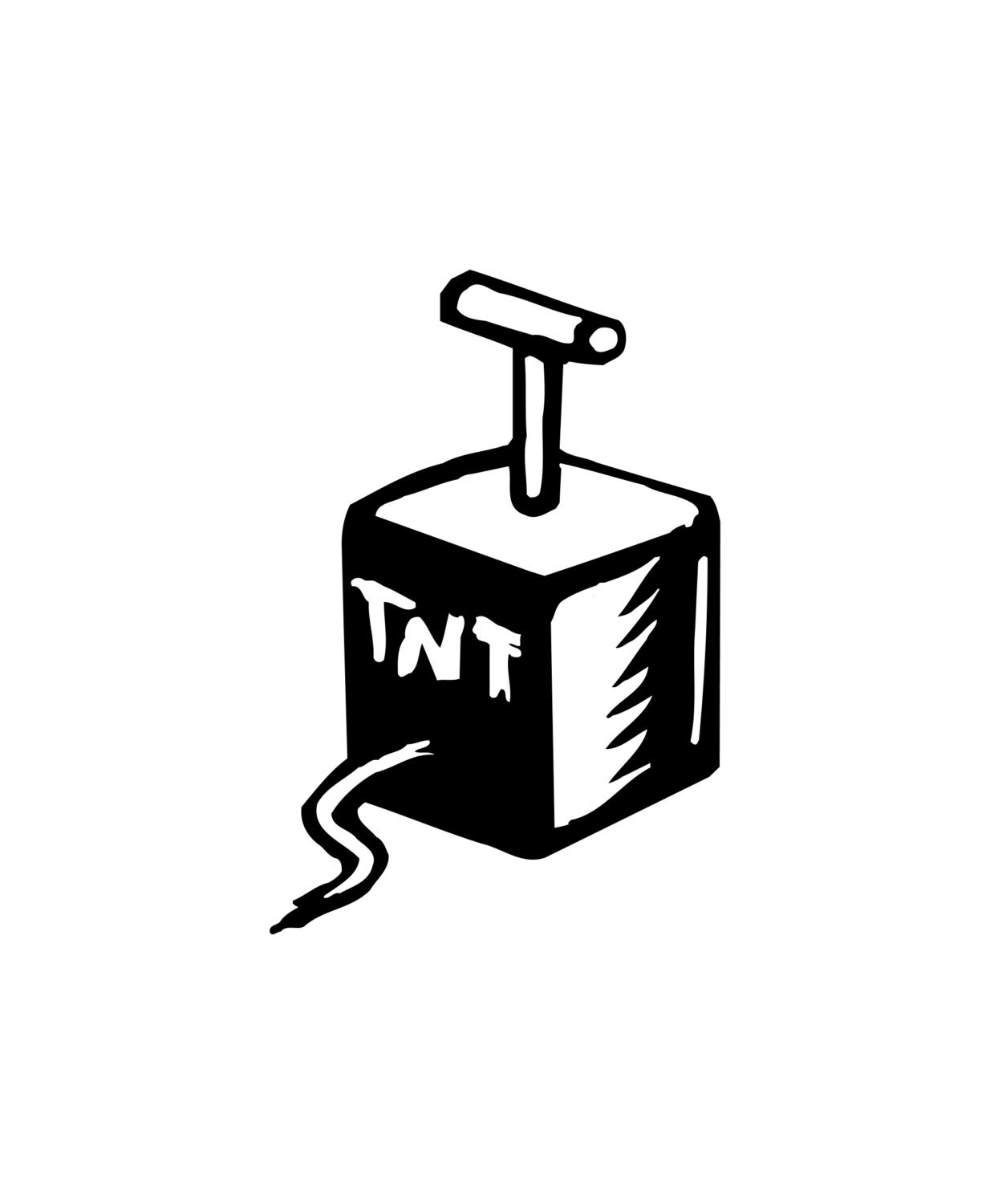 TNT Dynamite Decal Di Cut Decal