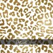 White and Gold Animal Skins digital paper African animal