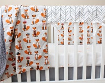 Unique fox baby blanket related items | Etsy