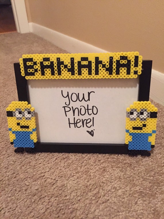 Minion Picture Frame by DanielleysBowtique on Etsy