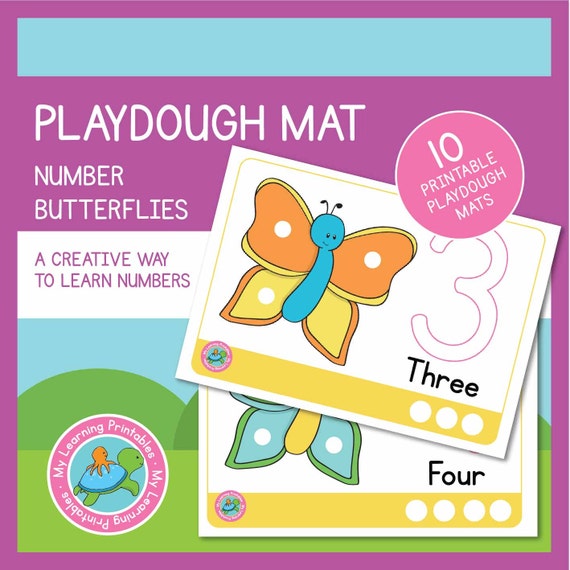 Butterfly Playdough Mats at Edward Jack blog