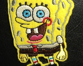 Spongebob patch | Etsy