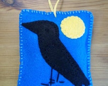 Popular items for crow applique on Etsy