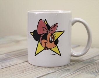 Minnie mouse mug | Etsy