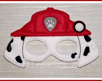 Paw patrol felt mask | Etsy