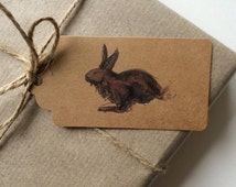 Unique easter bunny tags related items | Etsy