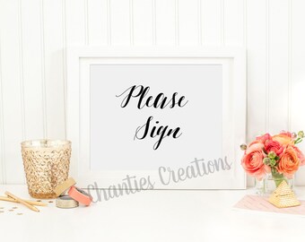 Reception sign | Etsy