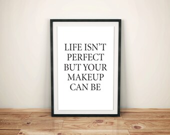 Makeup quotes | Etsy