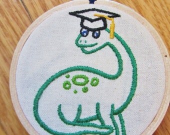 Graduation dinosaur | Etsy