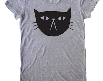 Funny cat shirt | Etsy