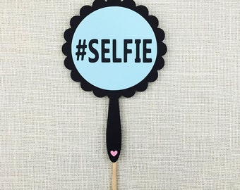 Unique hashtag selfie related items | Etsy