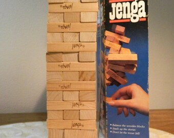 Jenga blocks | Etsy