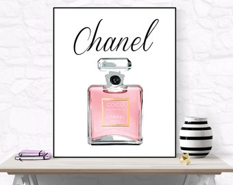 Chanel poster | Etsy