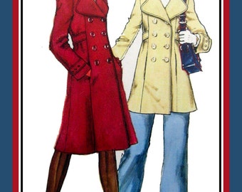 Pea coat pattern | Etsy