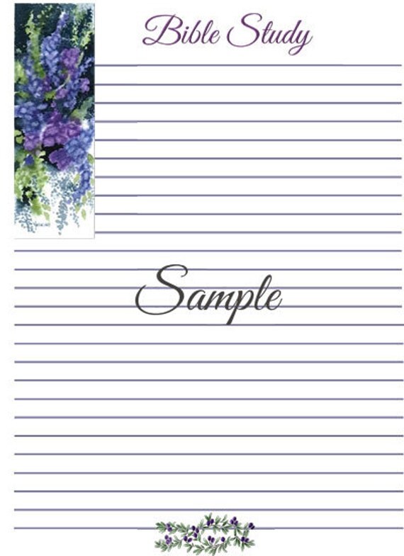 Bible Study Journal Template