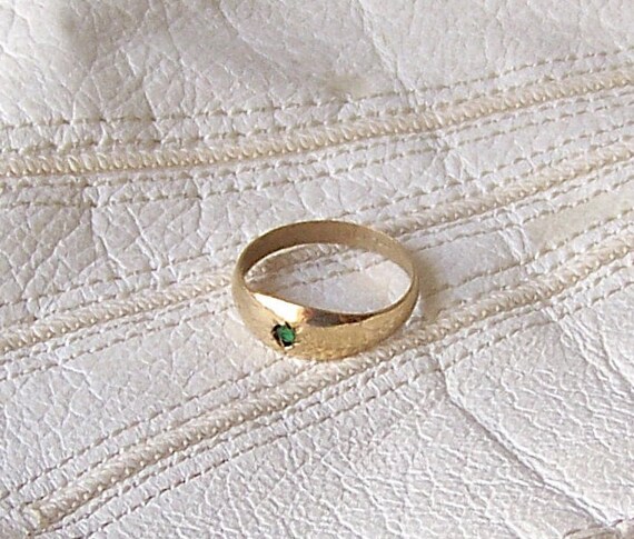 Vintage Baby Keepsake Ring 10k Gold Midi Ring Promise Ring