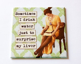 Funny retro magnets | Etsy