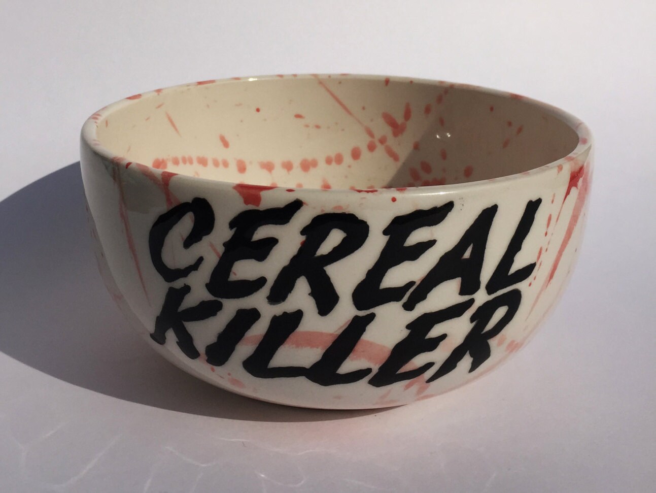 Dexter Cereal Bowl Cereal Bowl Cereal Killer Bowl by DabaDos