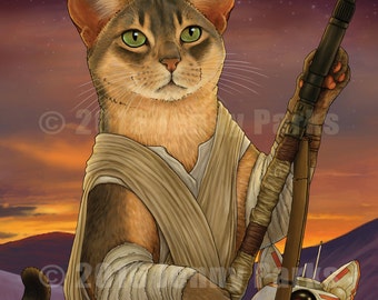 Strange Fur Things 11x17 Poster