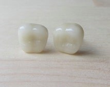 Unique human teeth jewelry related items | Etsy