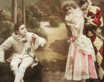 Unique pierrot costume related items | Etsy