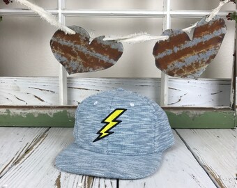 Blue lightning bolt | Etsy