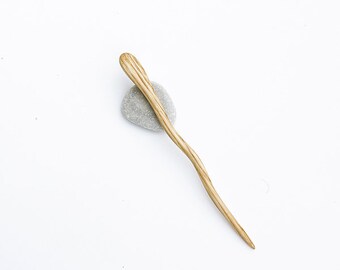 Wooden hair pin | Etsy