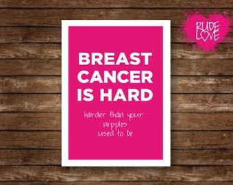 Humor breast cancer | Etsy