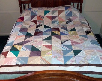 Upcycled quilt | Etsy