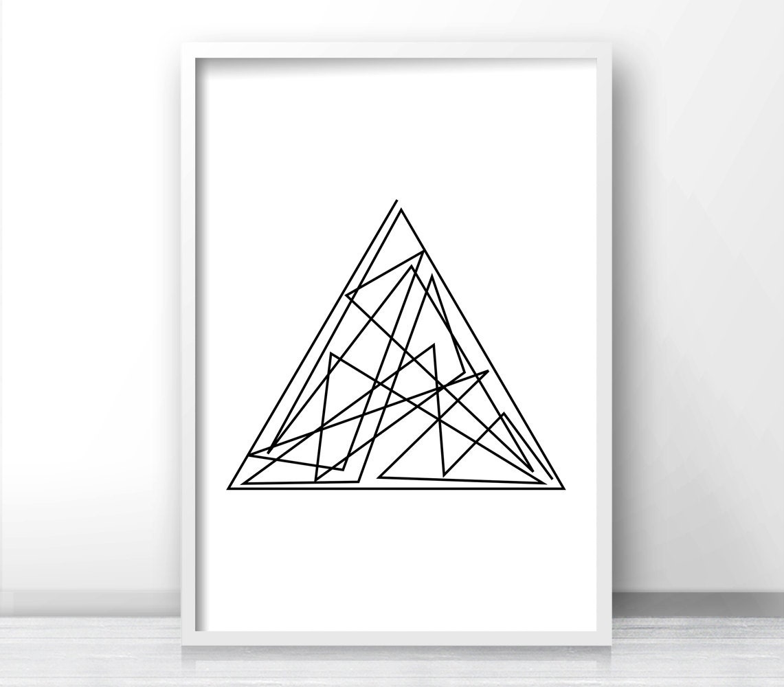 Digital Download Print Geometric Art Print Minimalist Art
