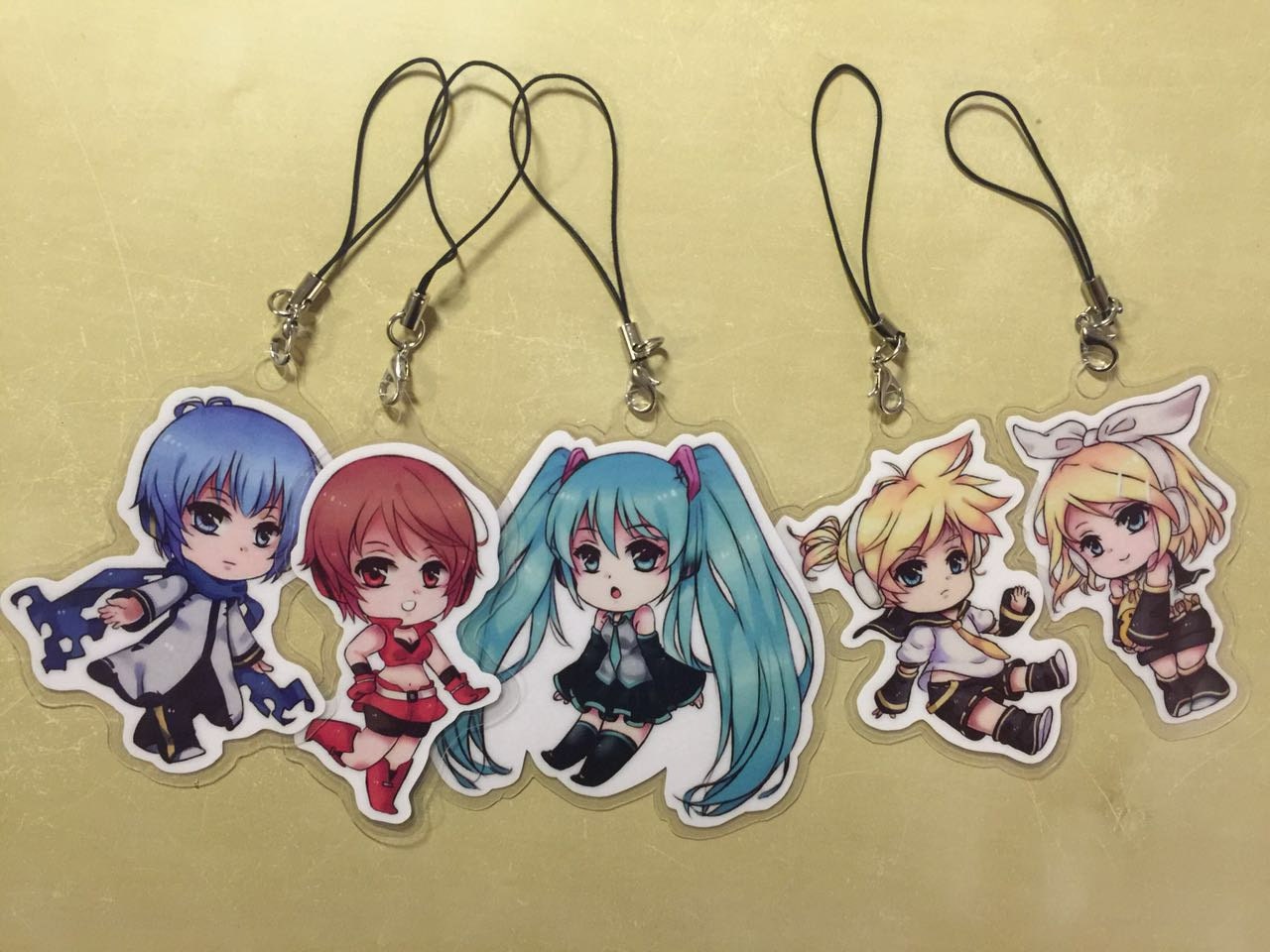 Vocaloid Chibi keychain set by ArisaChibaraFanart on Etsy