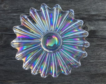 Iridescent plate | Etsy