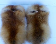 Unique fox mittens related items | Etsy